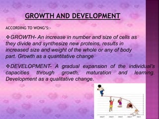 Introduction of growth and development | PPTX