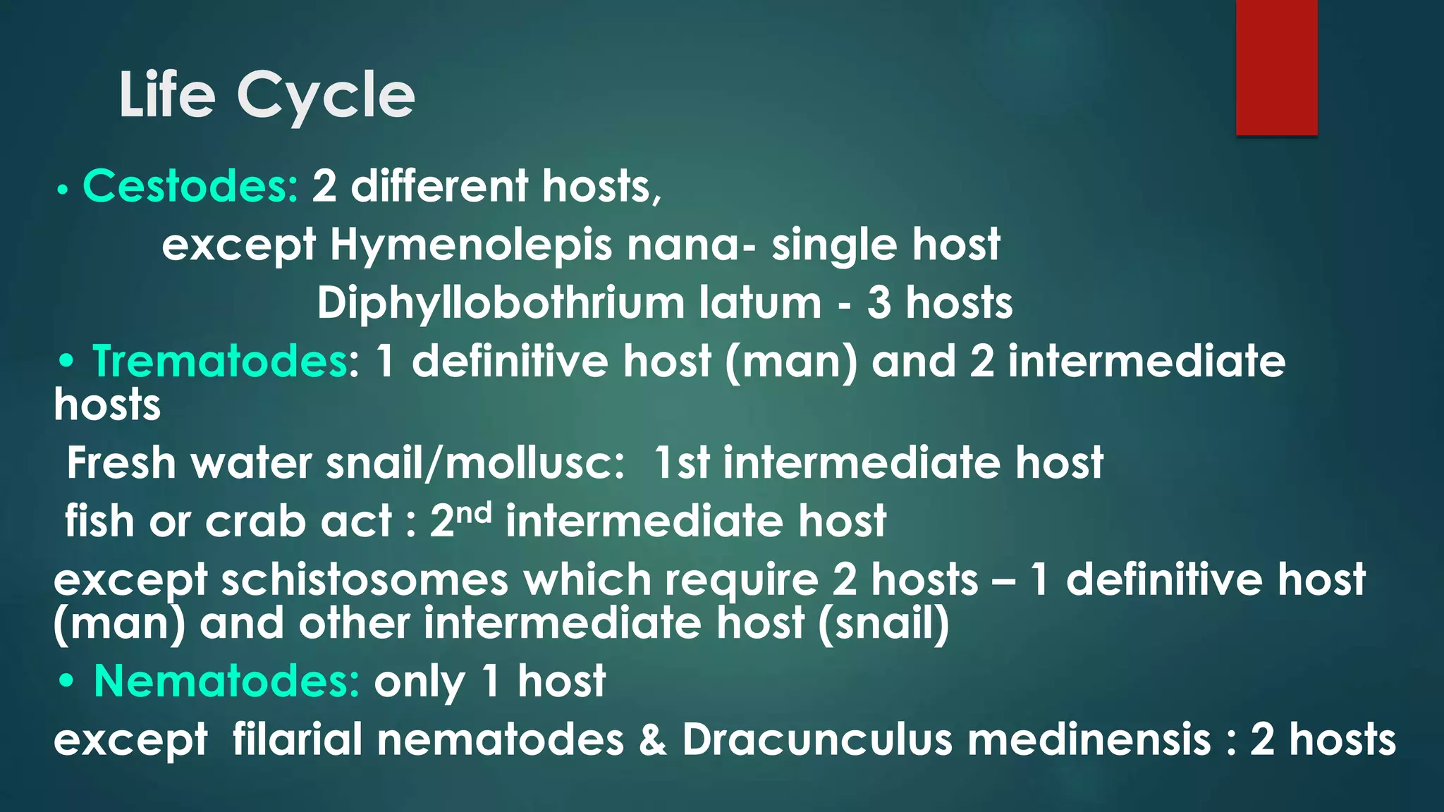 Introduction of helminthology | PPTX