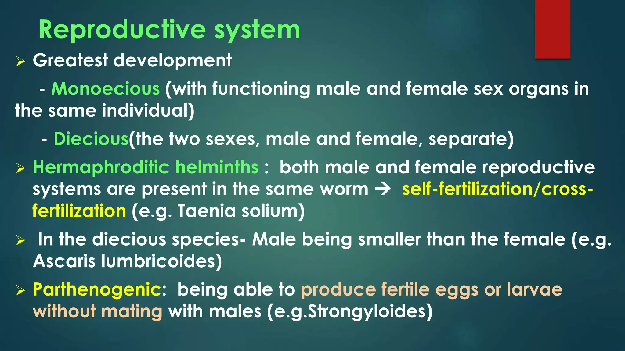Introduction of helminthology | PPTX