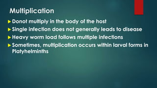 Introduction of helminthology | PPTX