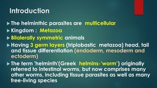 Introduction of helminthology | PPT