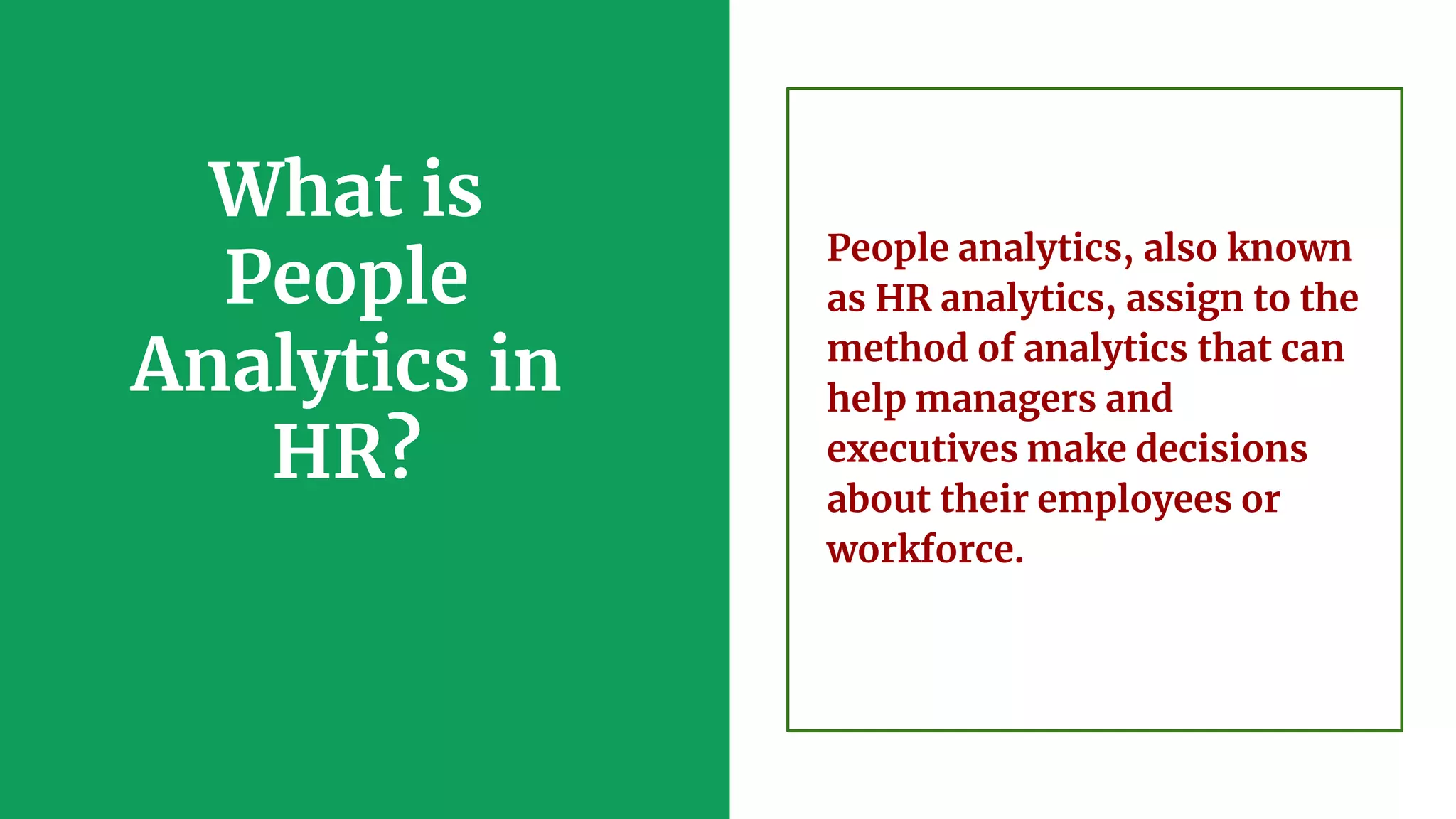 Introduction of HR Analytic | PPTX