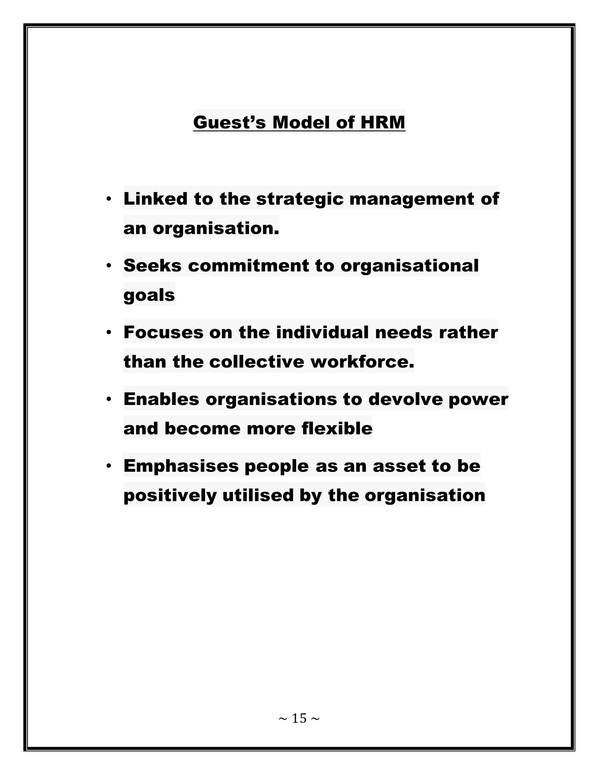 Human Resource Management Of KFC | DOCX