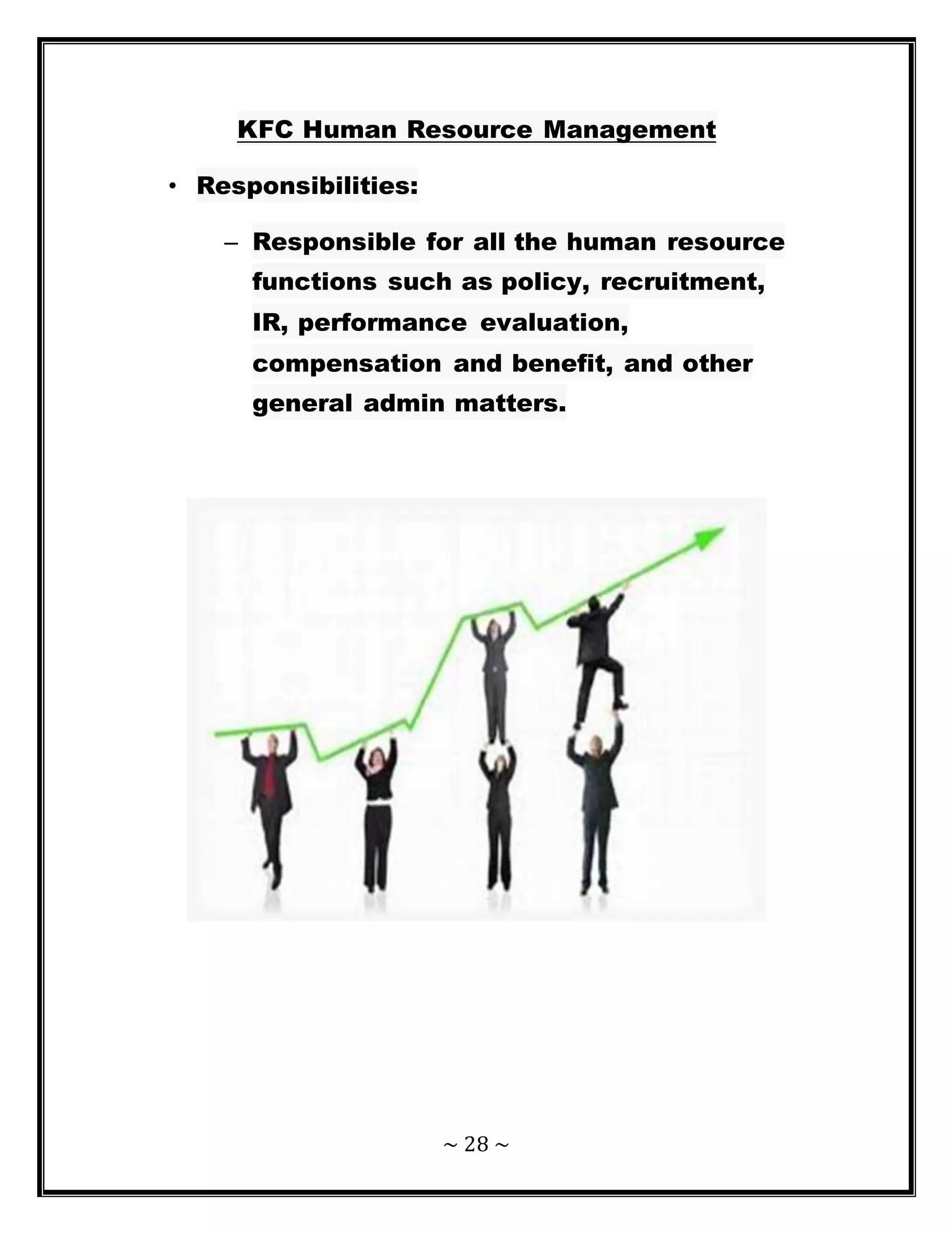 Human Resource Management Of KFC | DOCX
