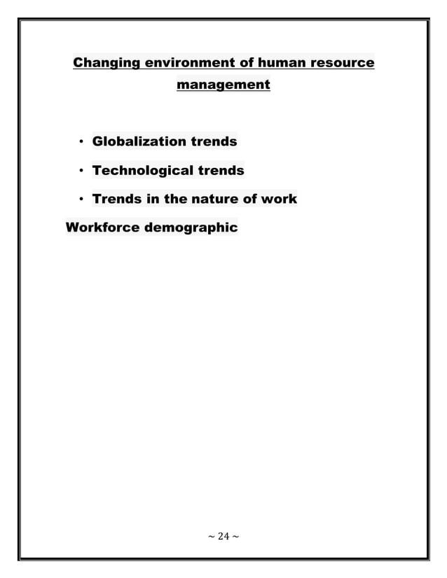 Human Resource Management Of KFC | DOCX | Human Resources | Business