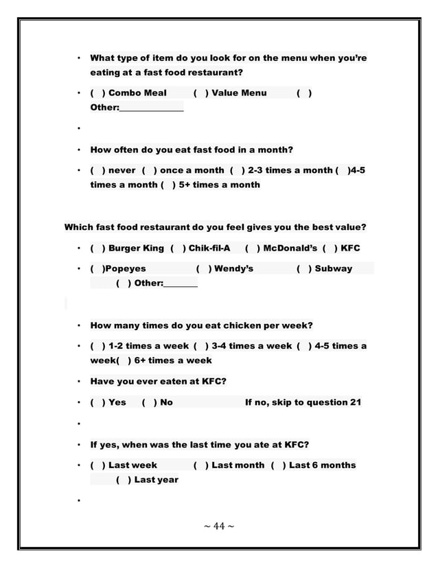 Human Resource Management Of KFC | DOCX | Human Resources | Business