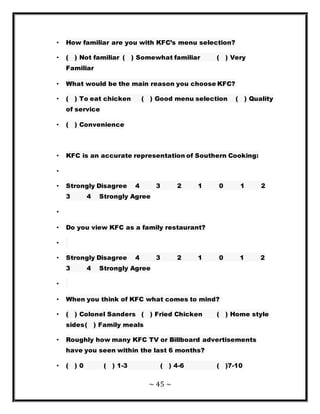 Human Resource Management Of KFC | DOCX