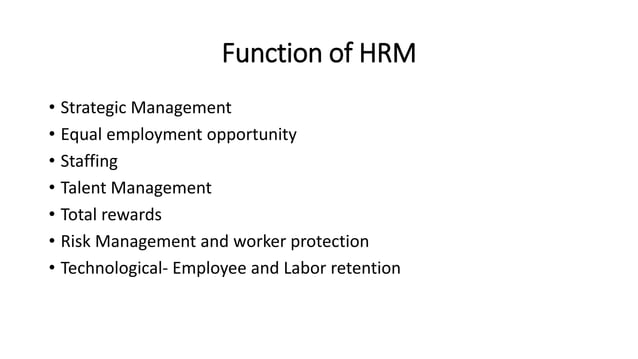 Introduction Of Human Resource Management Unit -1.pptx