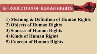 Introduction of Human Rights.pdf human rights | PPT