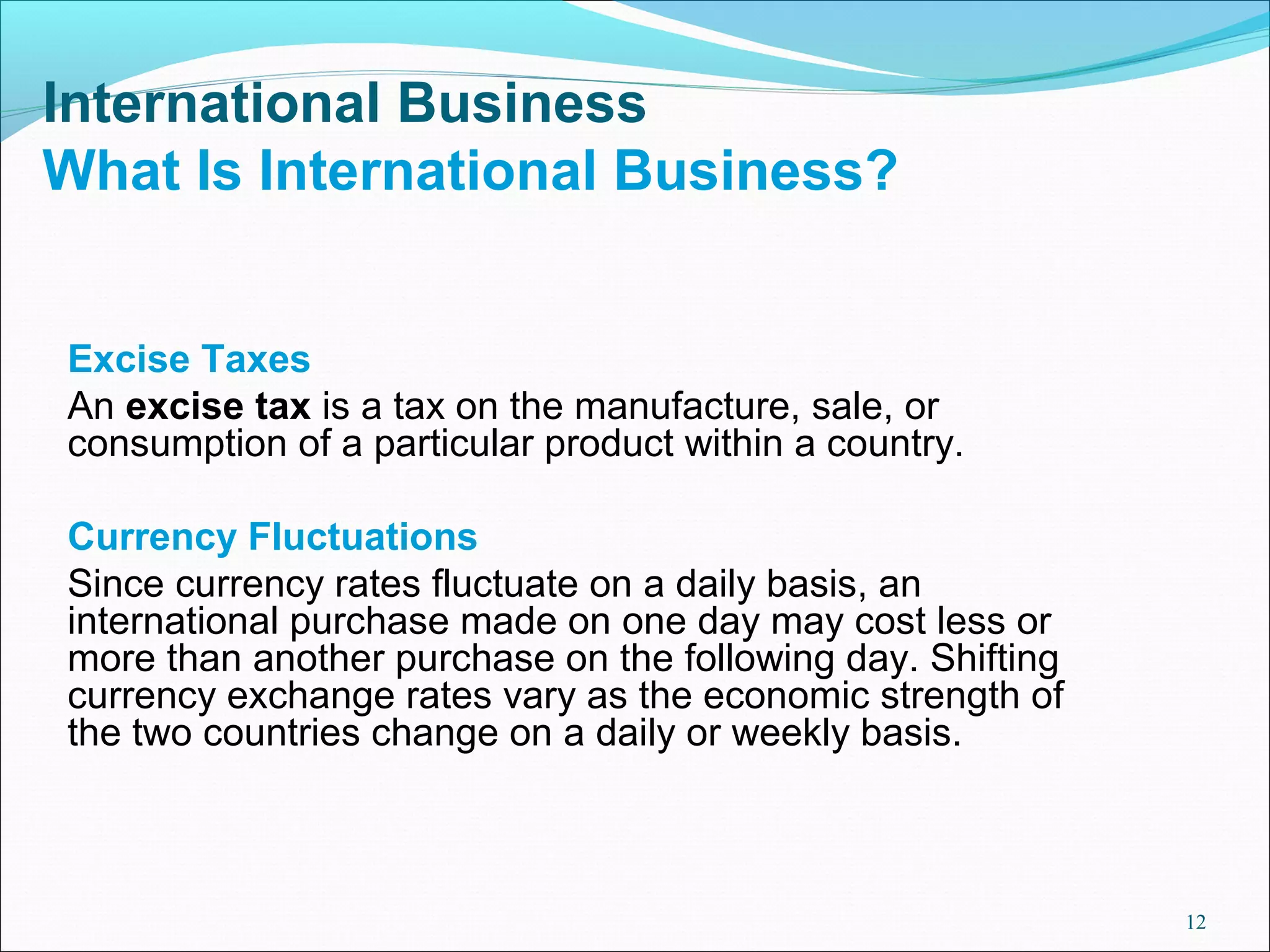 Introduction of International business | PPT