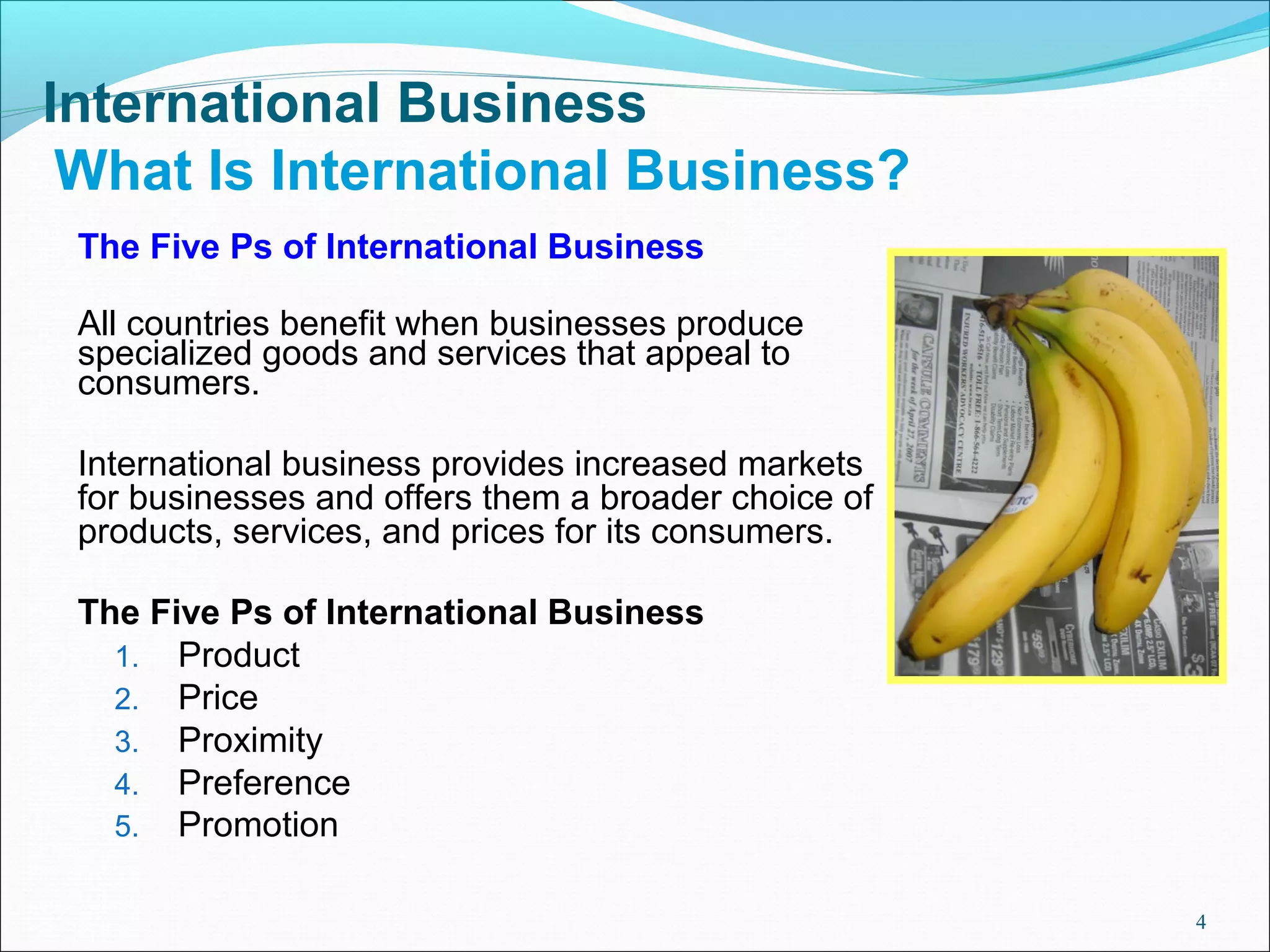 Introduction of International business | PPT