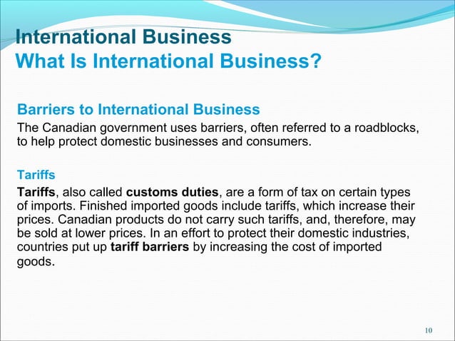 Introduction of International business | PPT | Economy | Business and ...