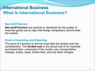 Introduction of International business | PPT