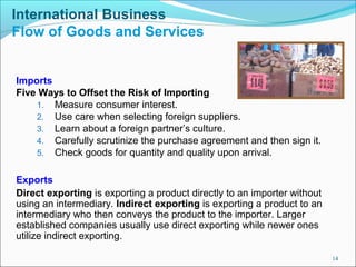 Introduction of International business | PPT