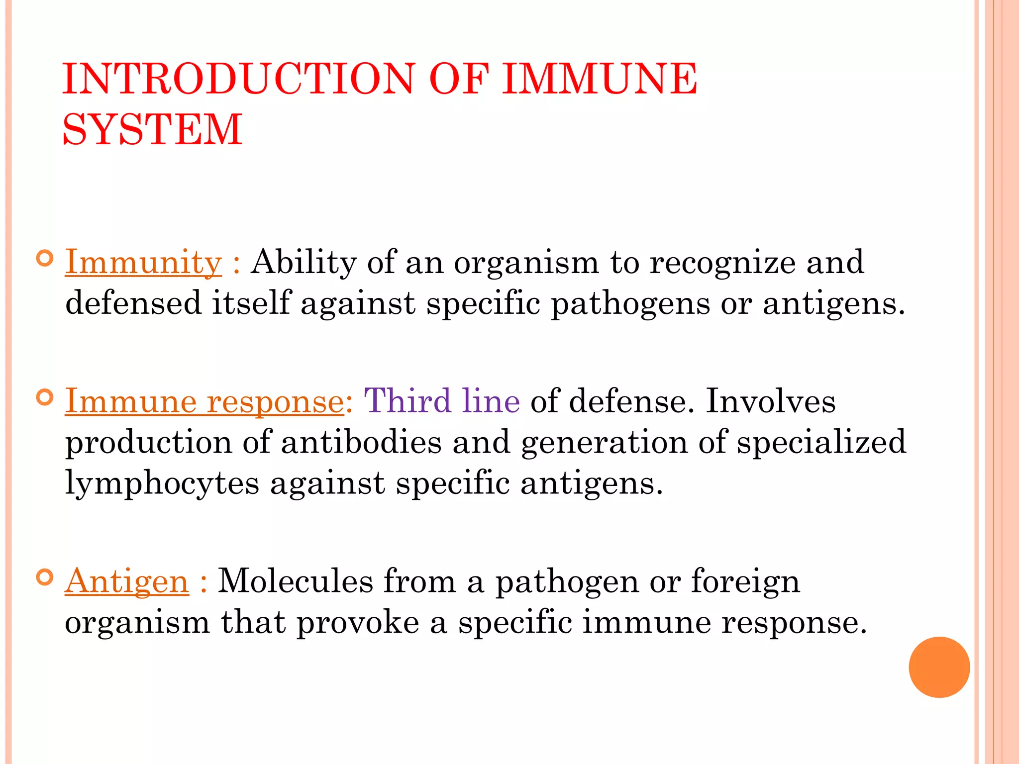 Introduction of immunity and immunosuppressed drugs | PPT