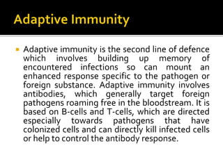 Introduction and Types of immunology | PPTX