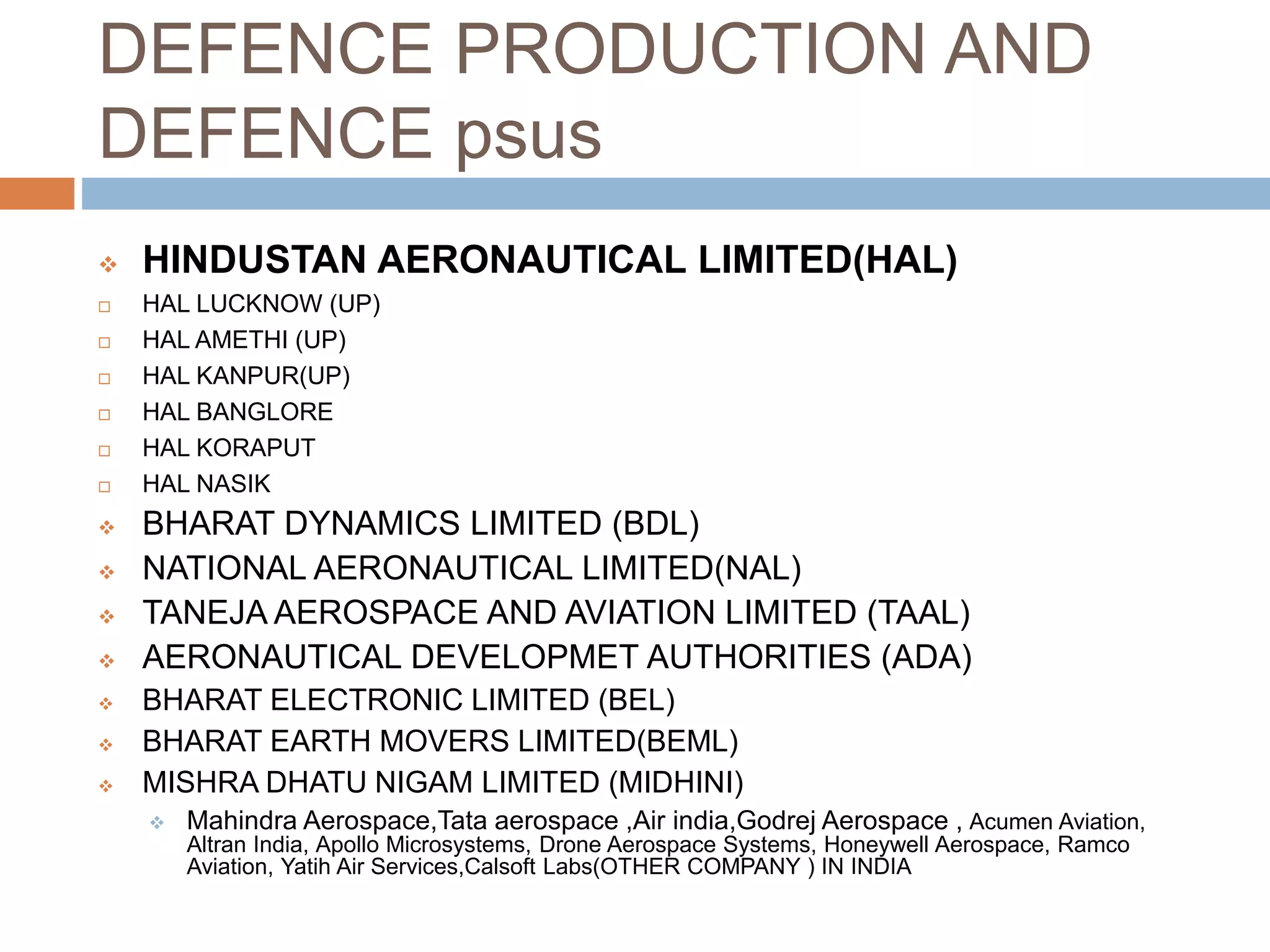 Introduction of indian defence | PPTX