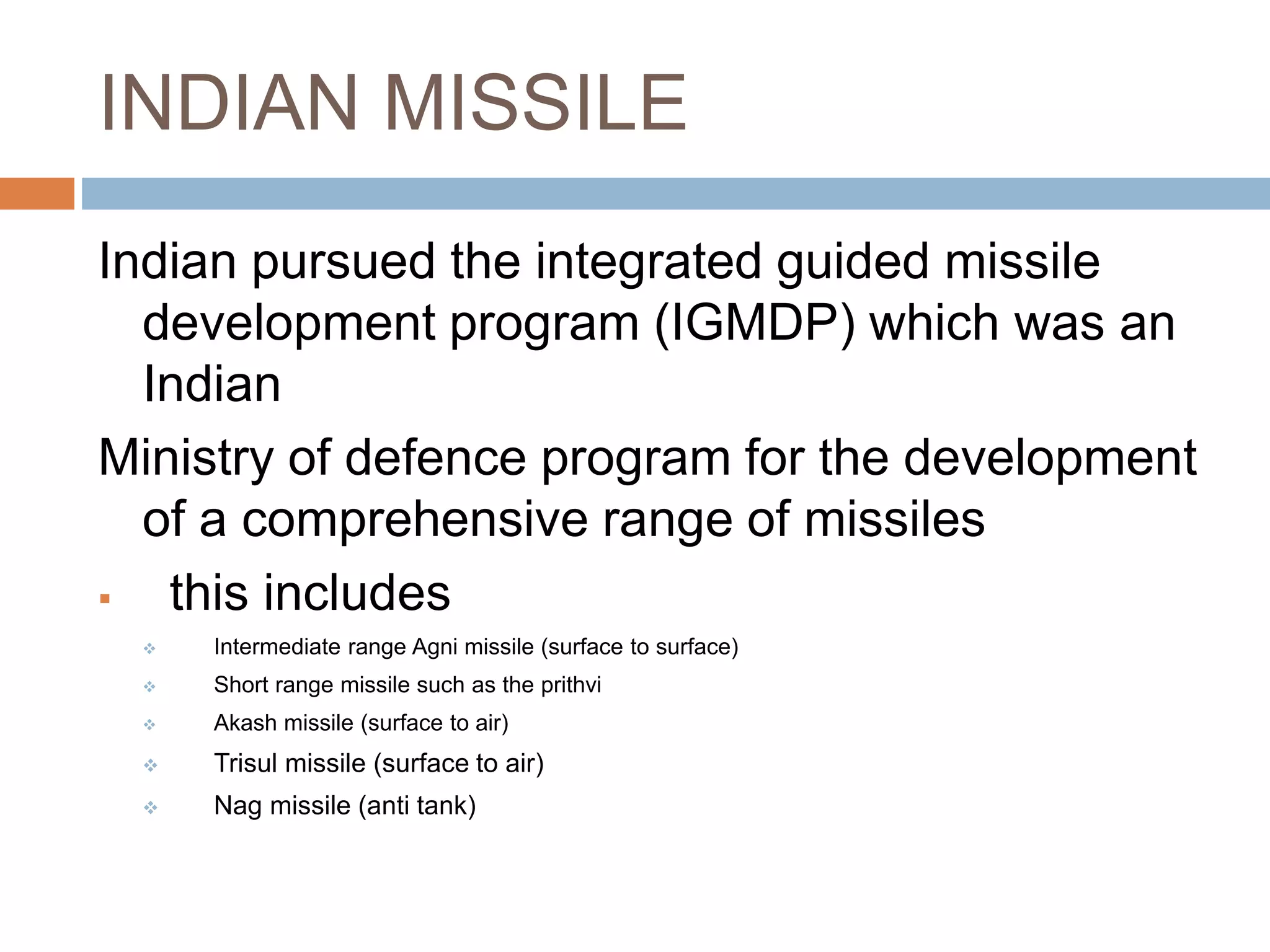 Introduction of indian defence | PPTX
