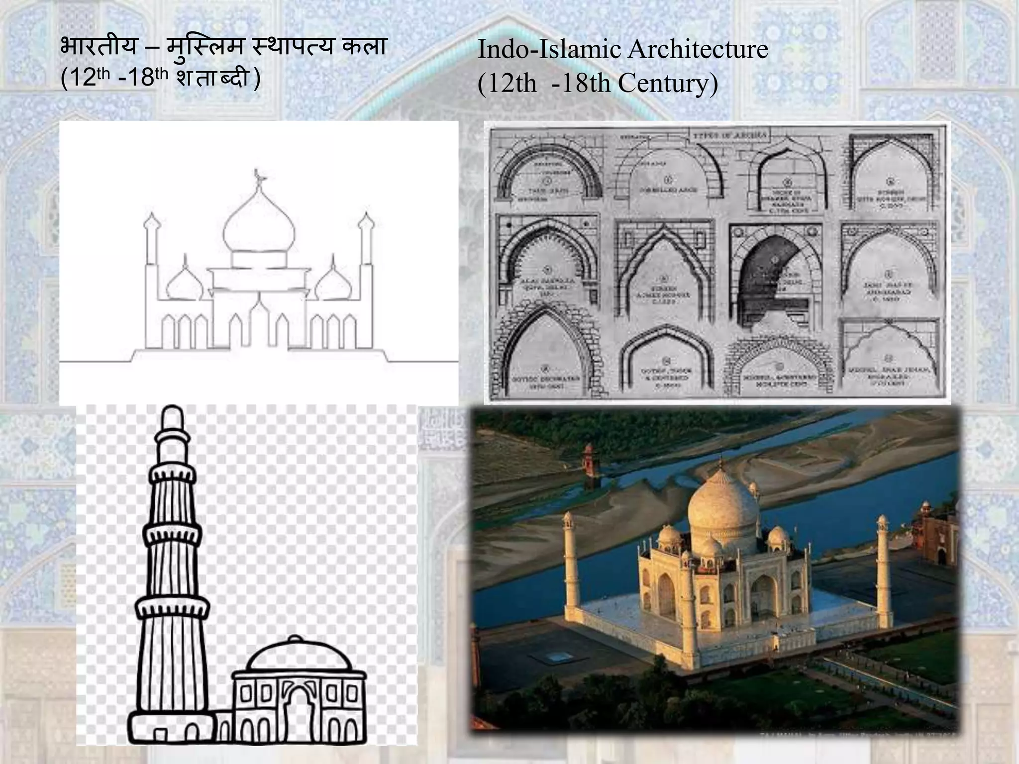 Introduction of indo islamic architecture | PPTX