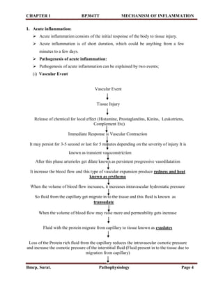 Introduction of inflammation | PDF