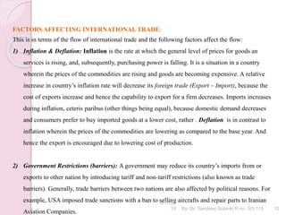Introduction of international trade | PPTX
