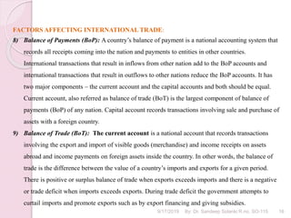 Introduction of international trade | PPTX