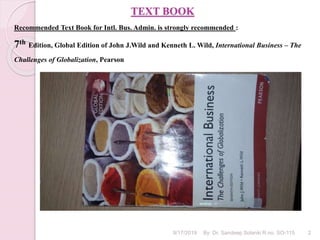 Introduction of international trade | PPTX