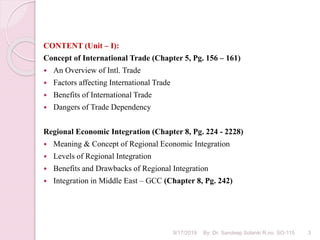 Introduction of international trade | PPTX