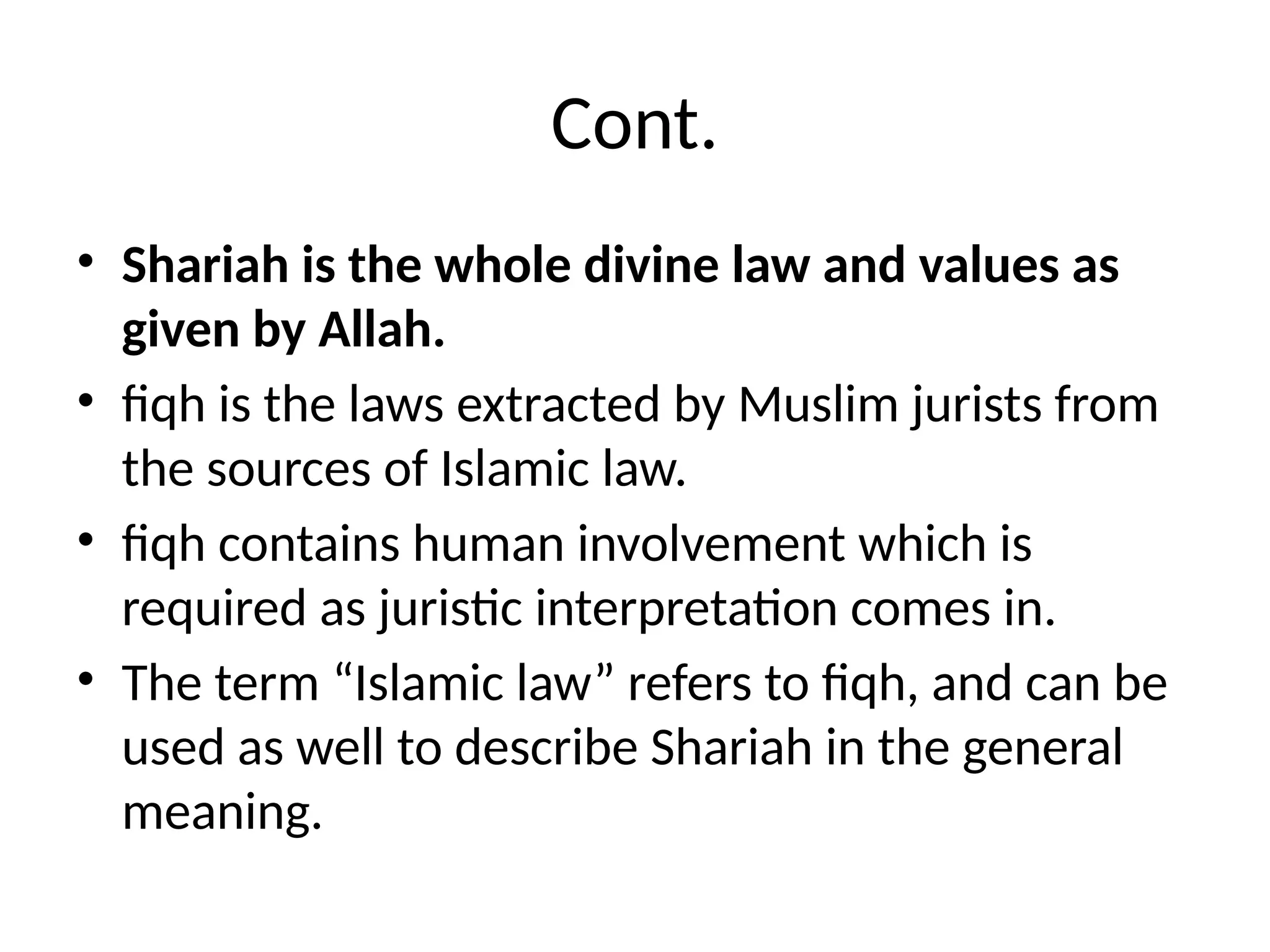 Introduction of Islamic law and Jurisprudence(Fiqh).pptx