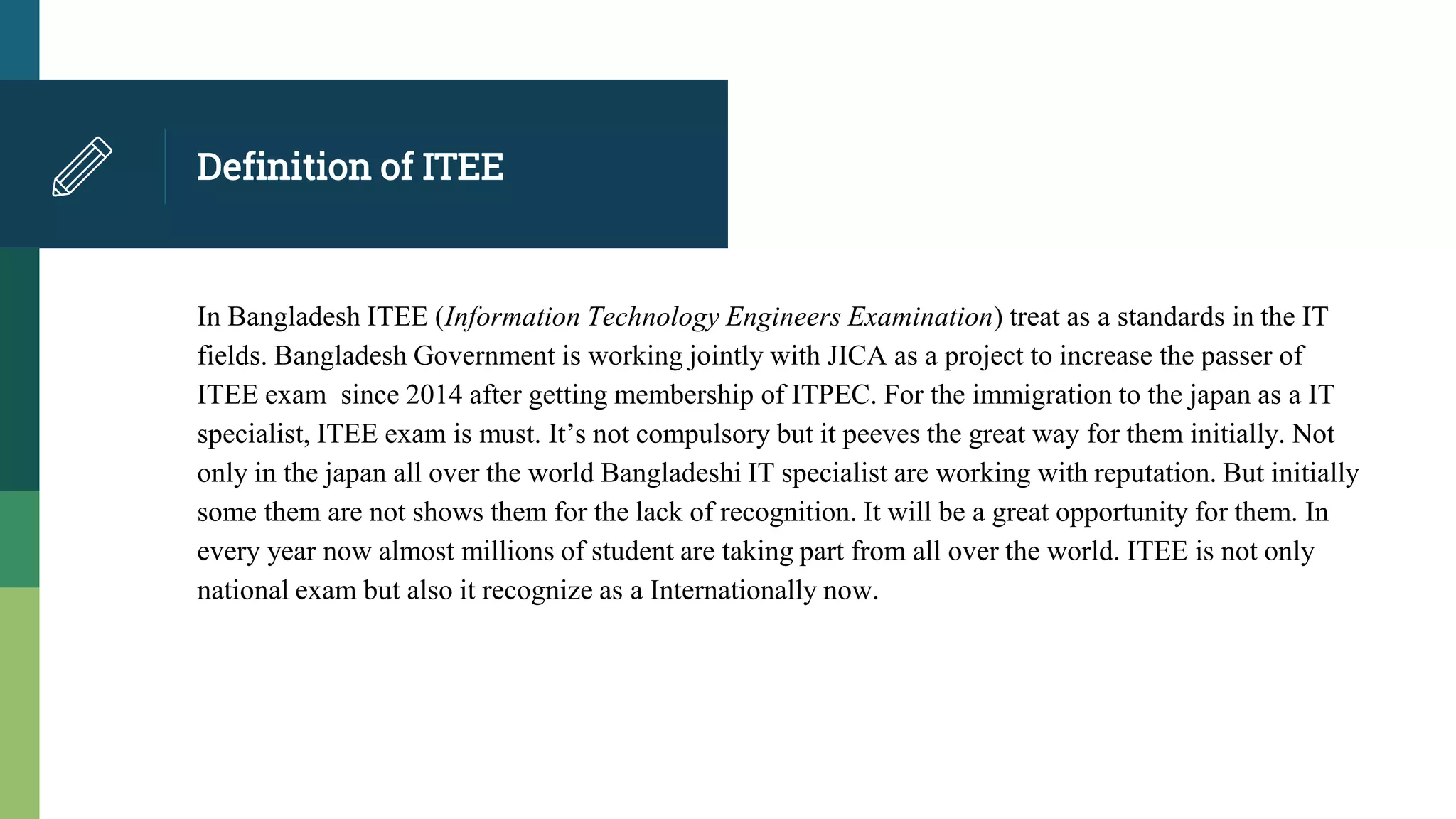 Introduction of itee | PPTX