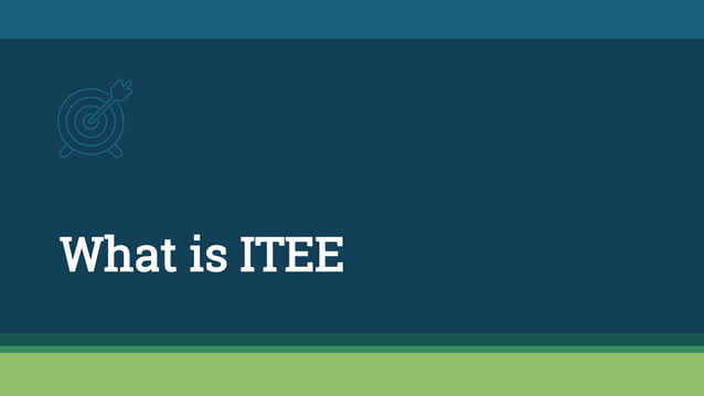 Introduction of itee | PPTX