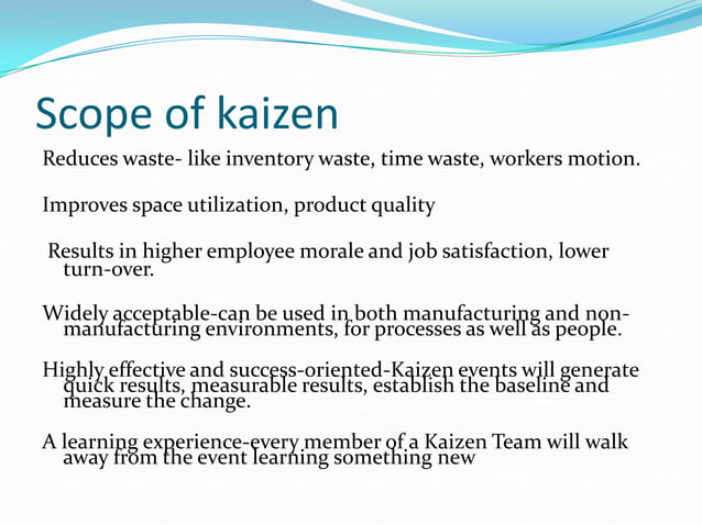Introduction of kaizen.pptx 222222222222 | PPTX