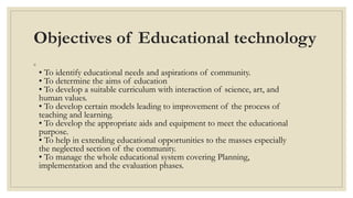 Introduction of learning technologies | PPT