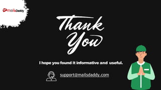 MailsDaddy Gmail Backup Tool | PPTX | Email | Internet