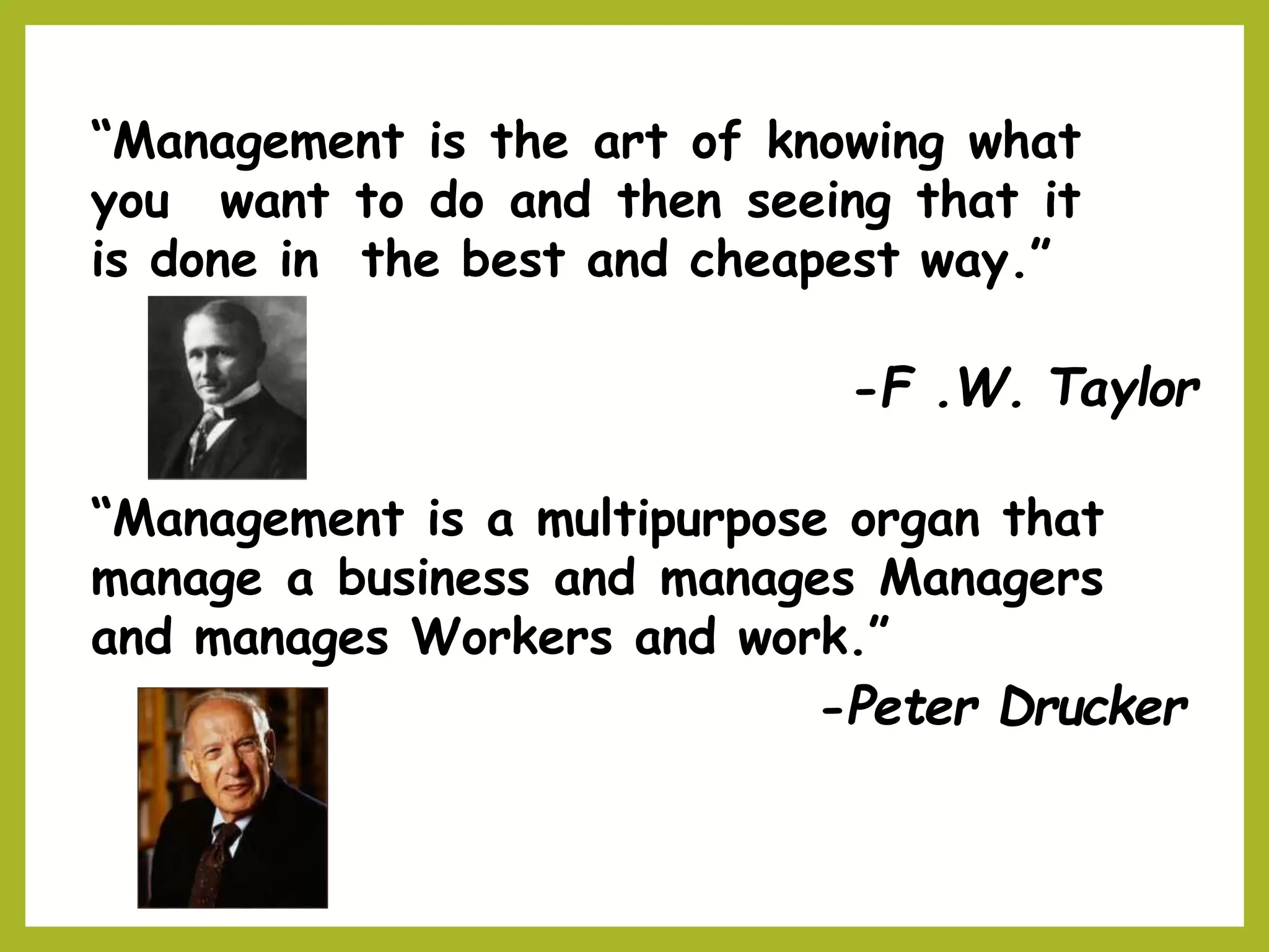 Introduction of management | PPTX