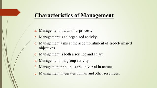 Introduction of Management and Organizations | PPTX | Executive ...