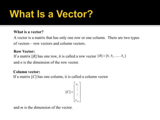 Introduction of matrix | PPTX