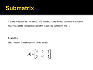 Introduction of matrix | PPTX