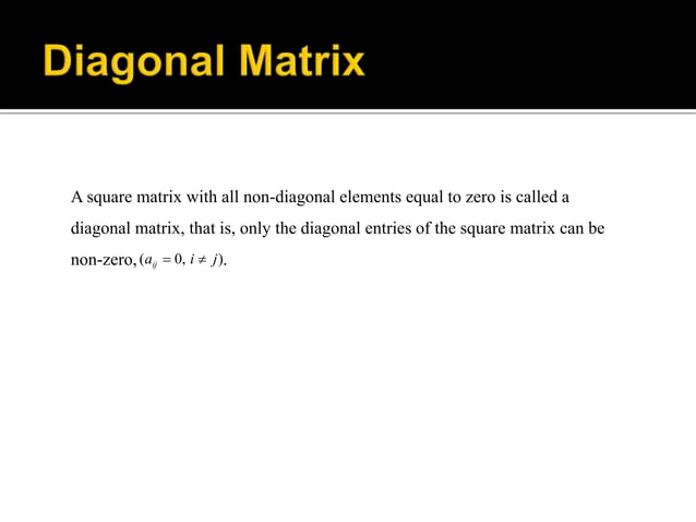 Introduction of matrix | PPTX