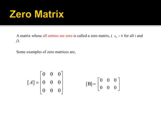 Introduction of matrix | PPTX