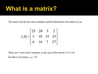 Introduction of matrix | PPTX