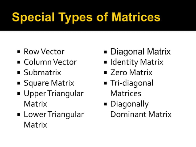 Introduction of matrix | PPTX