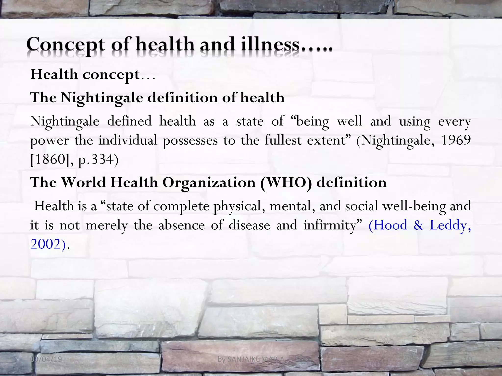 Introduction of medical surgical nursing | PPT