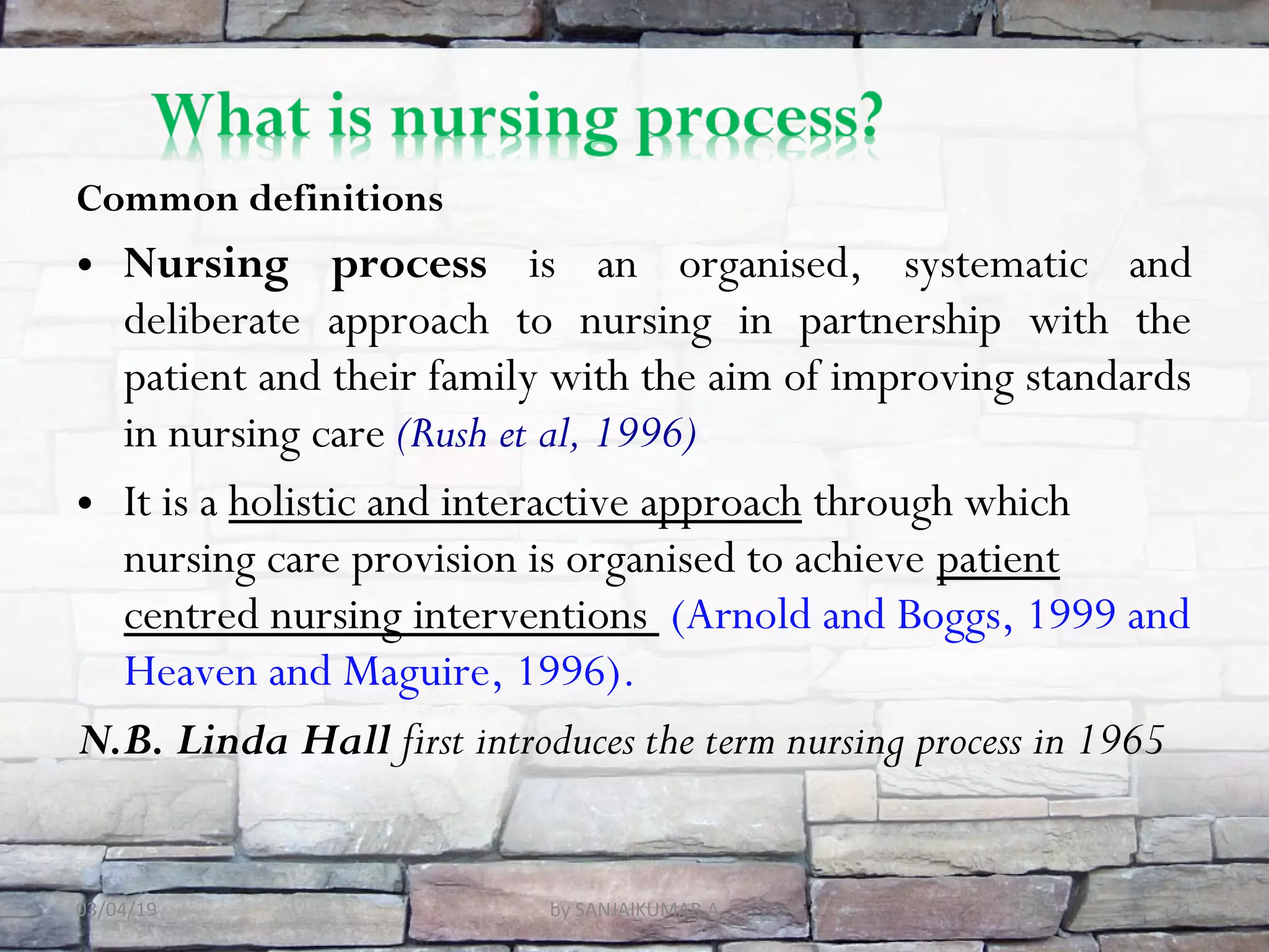 Introduction of medical surgical nursing | PPT