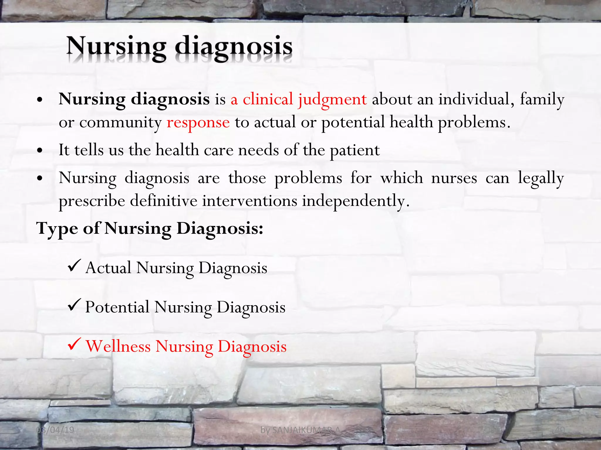 Introduction of medical surgical nursing | PPT
