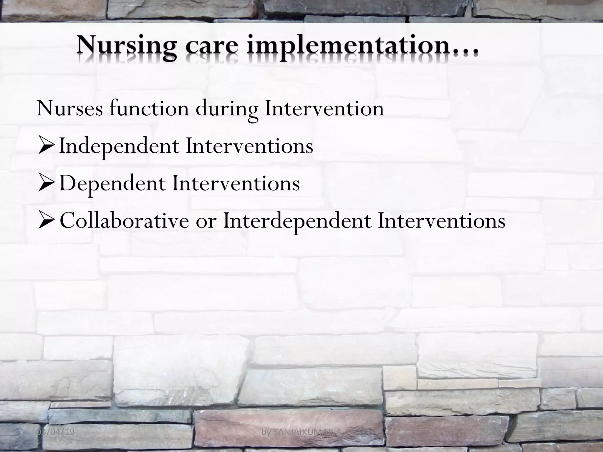 Introduction of medical surgical nursing | PPT
