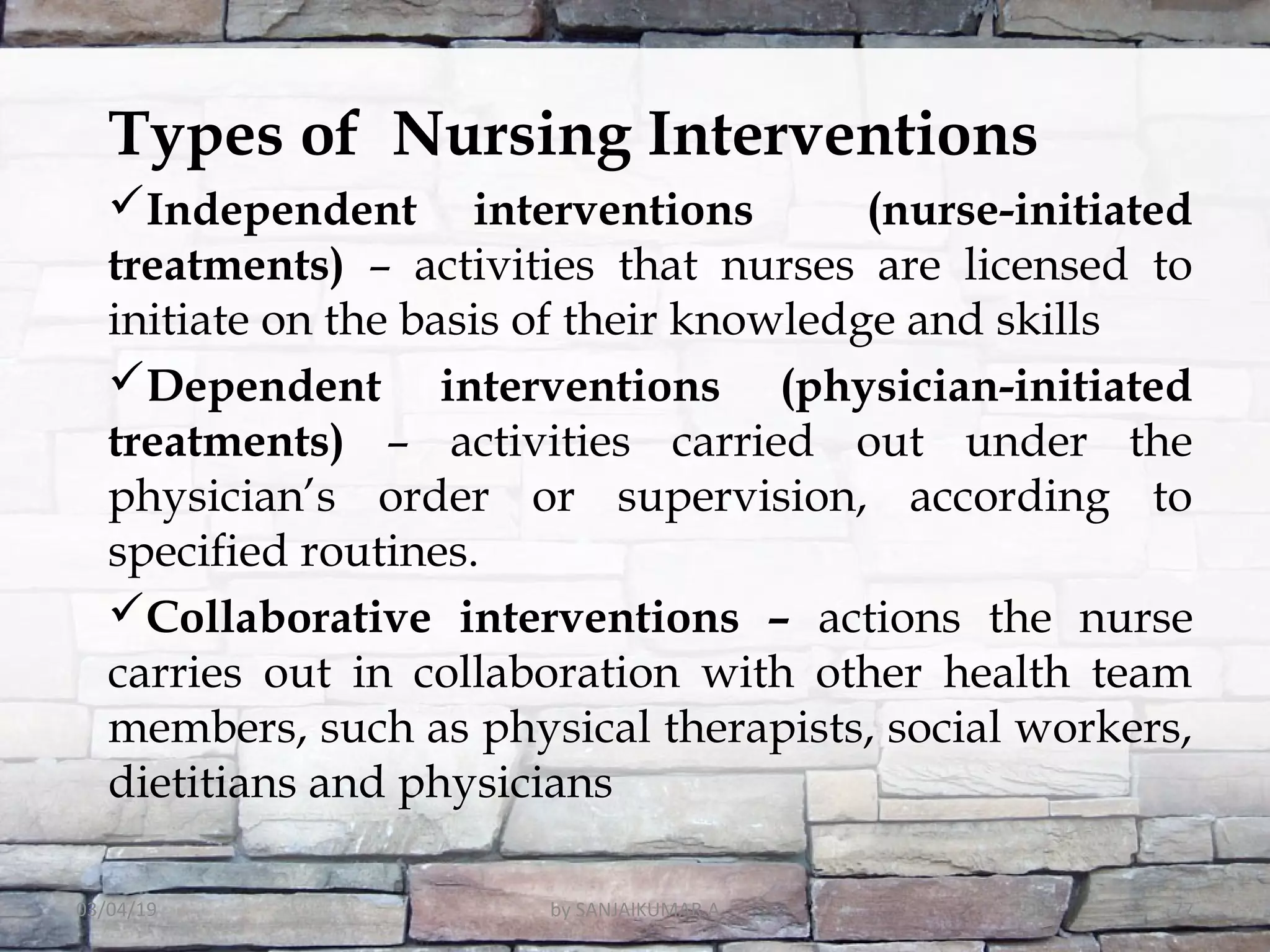 Introduction of medical surgical nursing | PPT