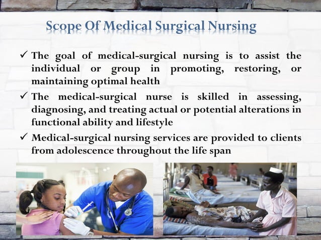 Introduction of medical surgical nursing | PPT