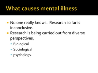 Introduction of mental health | PPT