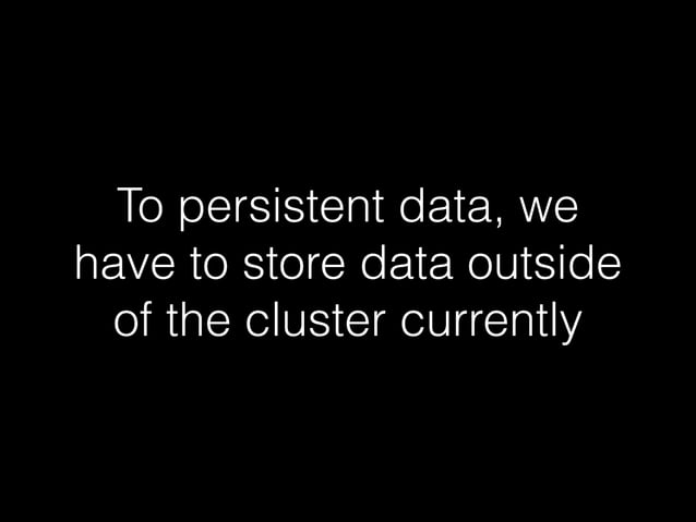 Introduction Of Mesos Persistent Storage Pdf